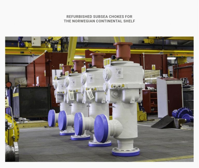 Kent Introl's Subsea Choke Enhancements lead to Asset Life Extensions